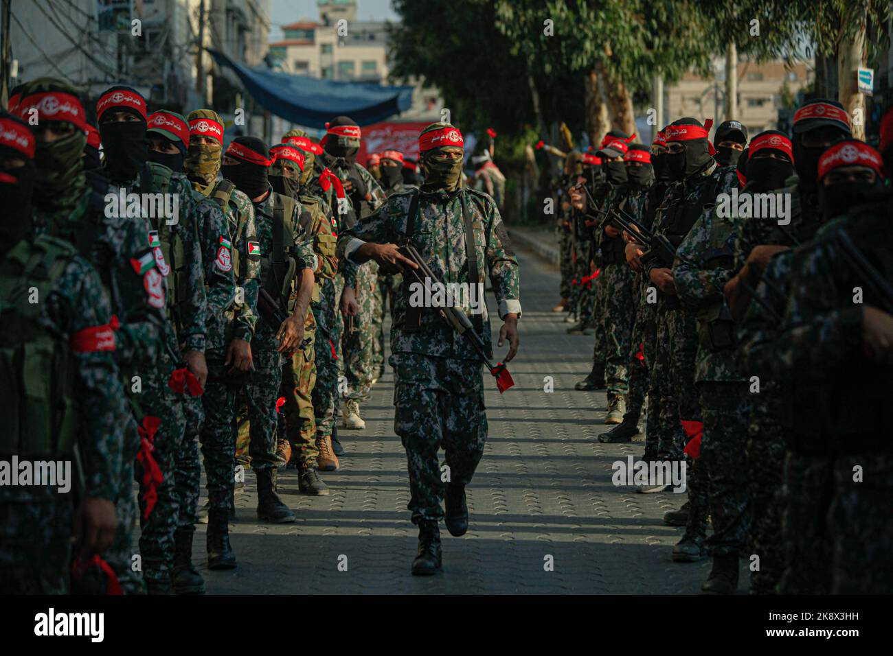 Gaza City, 24. Oktober 2022. Die Volksfront zur Befreiung Palästinas ...
