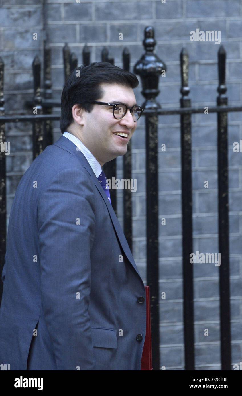 Der Abgeordnete Ranil Jayawardena (Staatssekretär für Umwelt, Ernährung ...