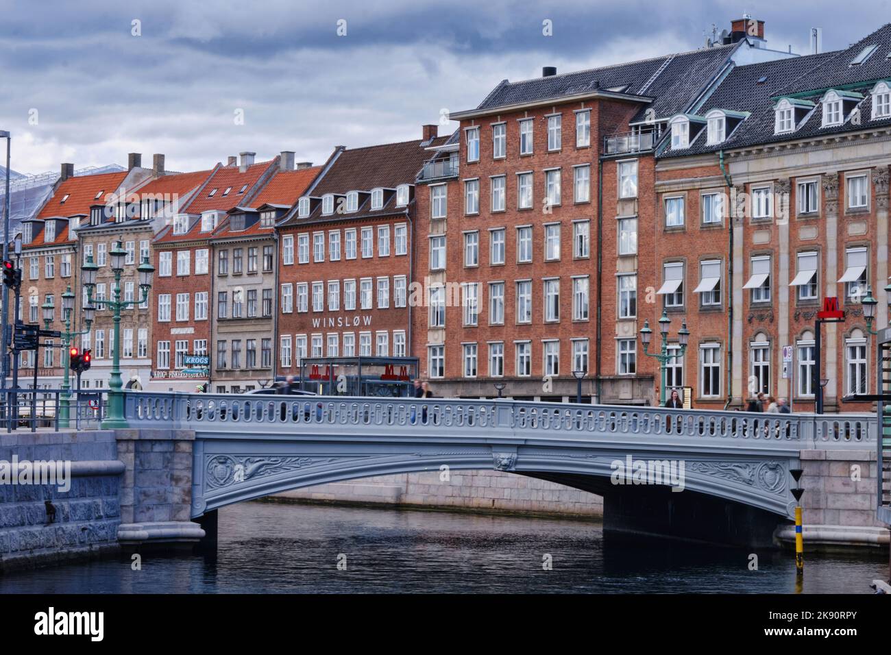 Kopenhagen, Dänemark - 2022. September: Traditionelle, typische ...