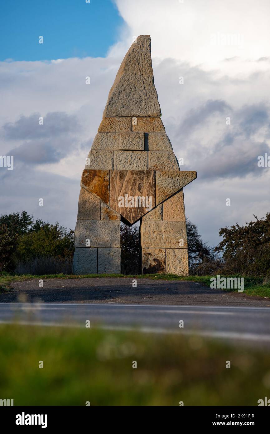 Horice, Tschechische Republik. 25. Oktober 2022. Das vom Bildhauer Kurt ...