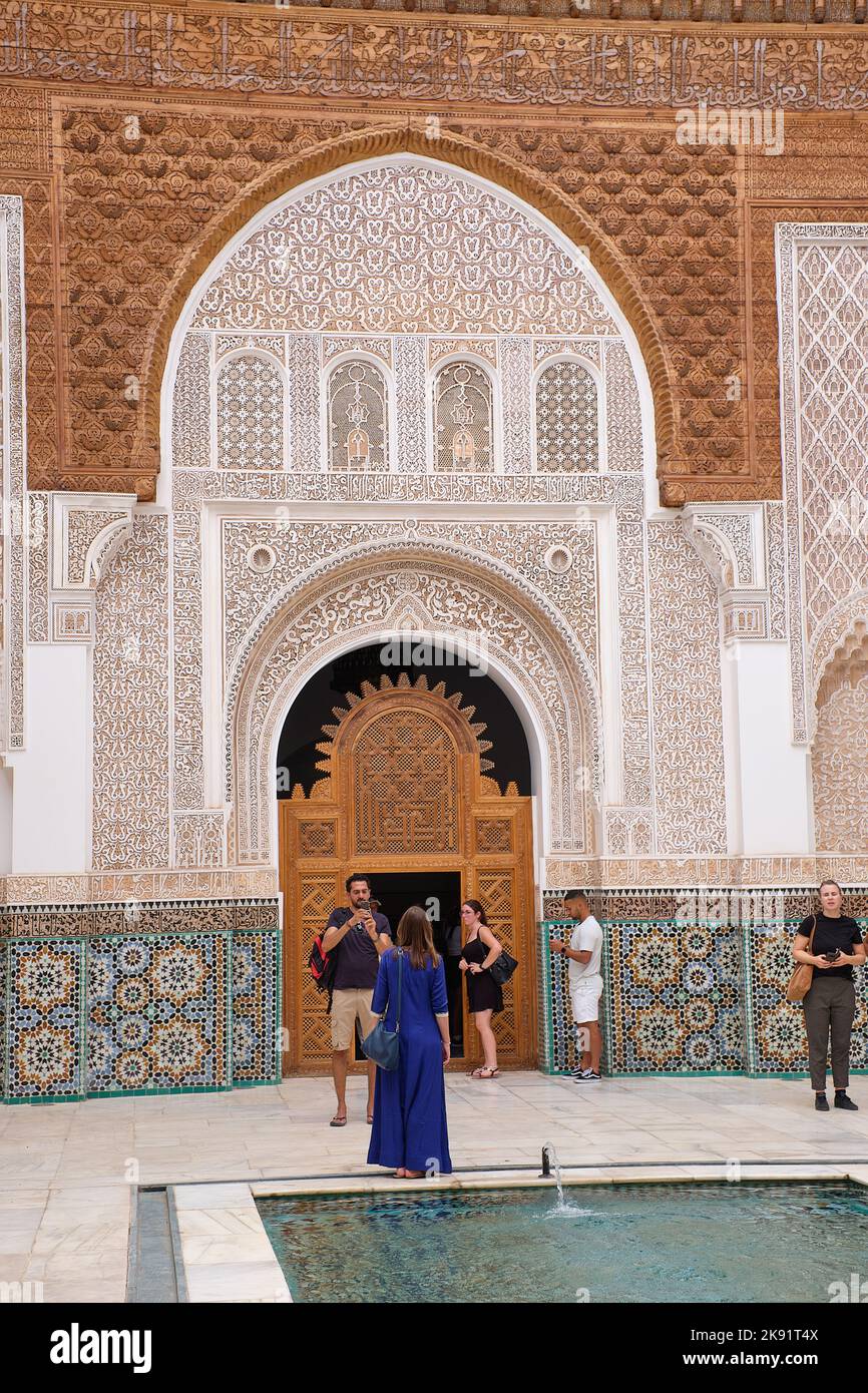 Madrasa von marrakesch -Fotos und -Bildmaterial in hoher Auflösung – Alamy