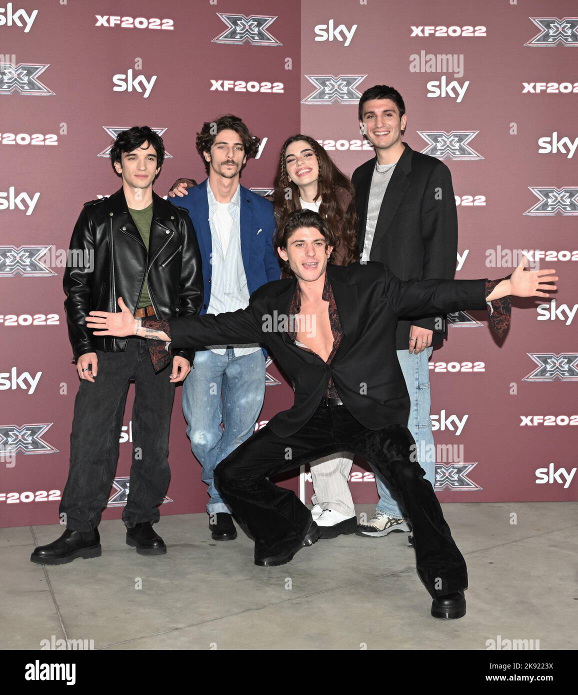 Mailand, Italien X-FAKTOR 2022 - Ich LEBE Gastgeber der Show von ...