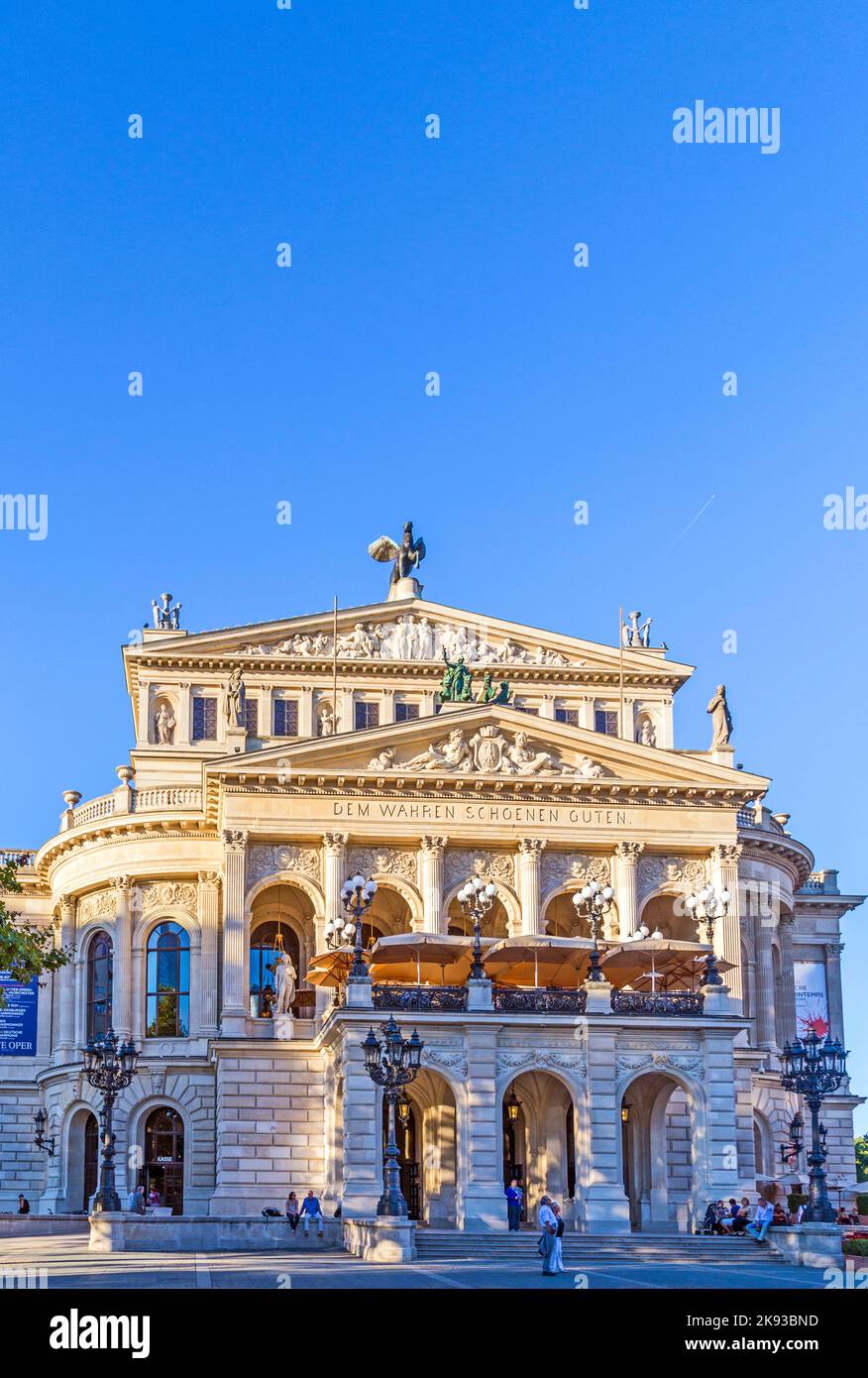FRANKFURT - SEPT. 5: Alte Oper in Frankfurt, Deutschland. Die Alte Oper ...
