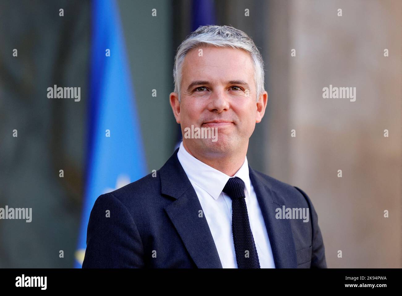 Der französische Minister für Solidarität, Autonomie und Behinderte ...