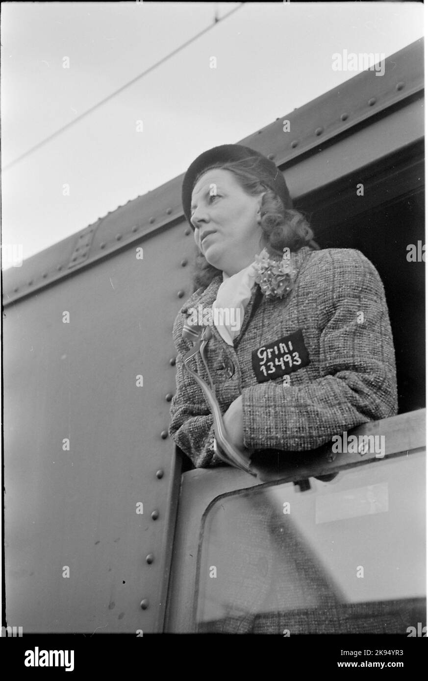 Norwegische Kriegsgefangene, nach der Kapitulation Deutschlands aus dem ...