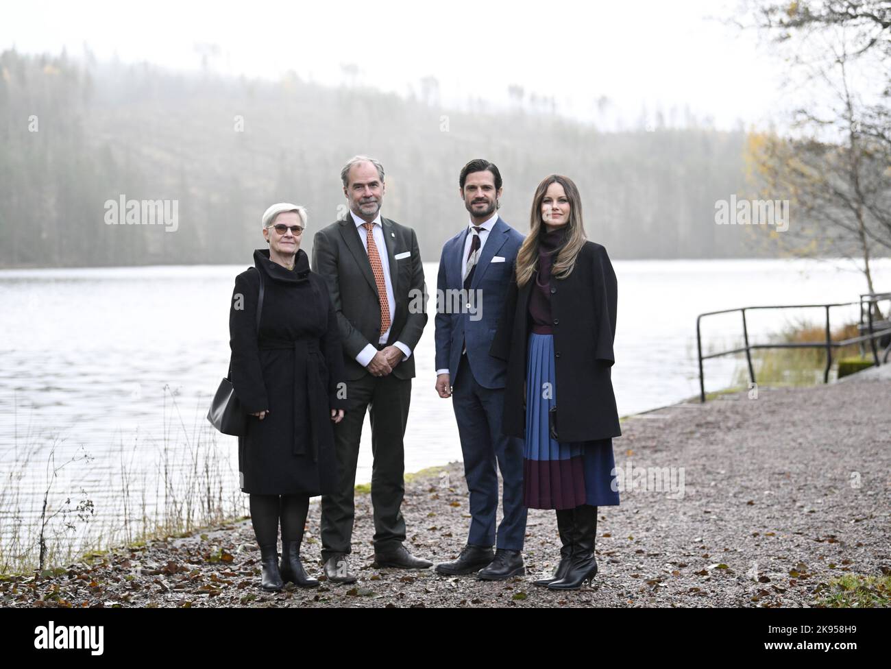 Varmland, Schweden, 26/10/2022, Prinz Carl Philip, Prinzessin Sofia und ...