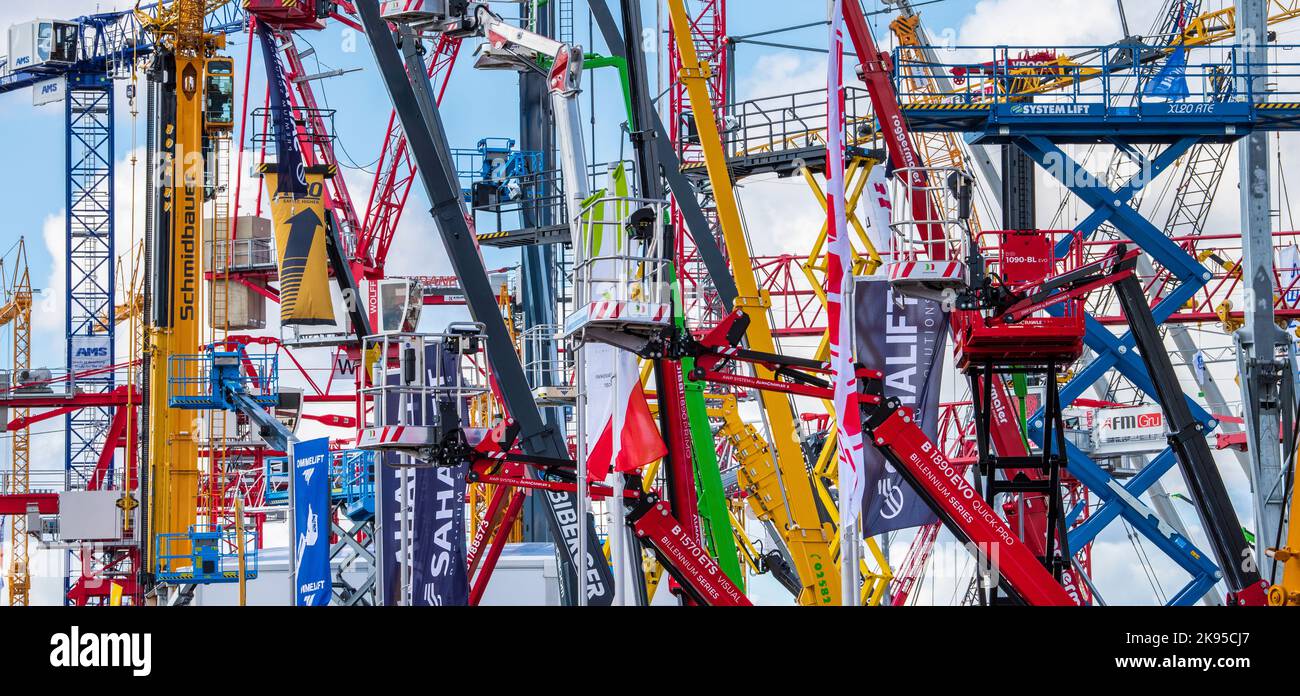 Bauma 2022 - die größte Messe für Baumaschinen, Bergbaumaschinen und ...