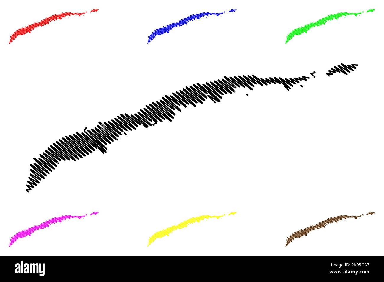 Roatan und Barbareta Insel (Republik Honduras, Cenrtal Amerika ...