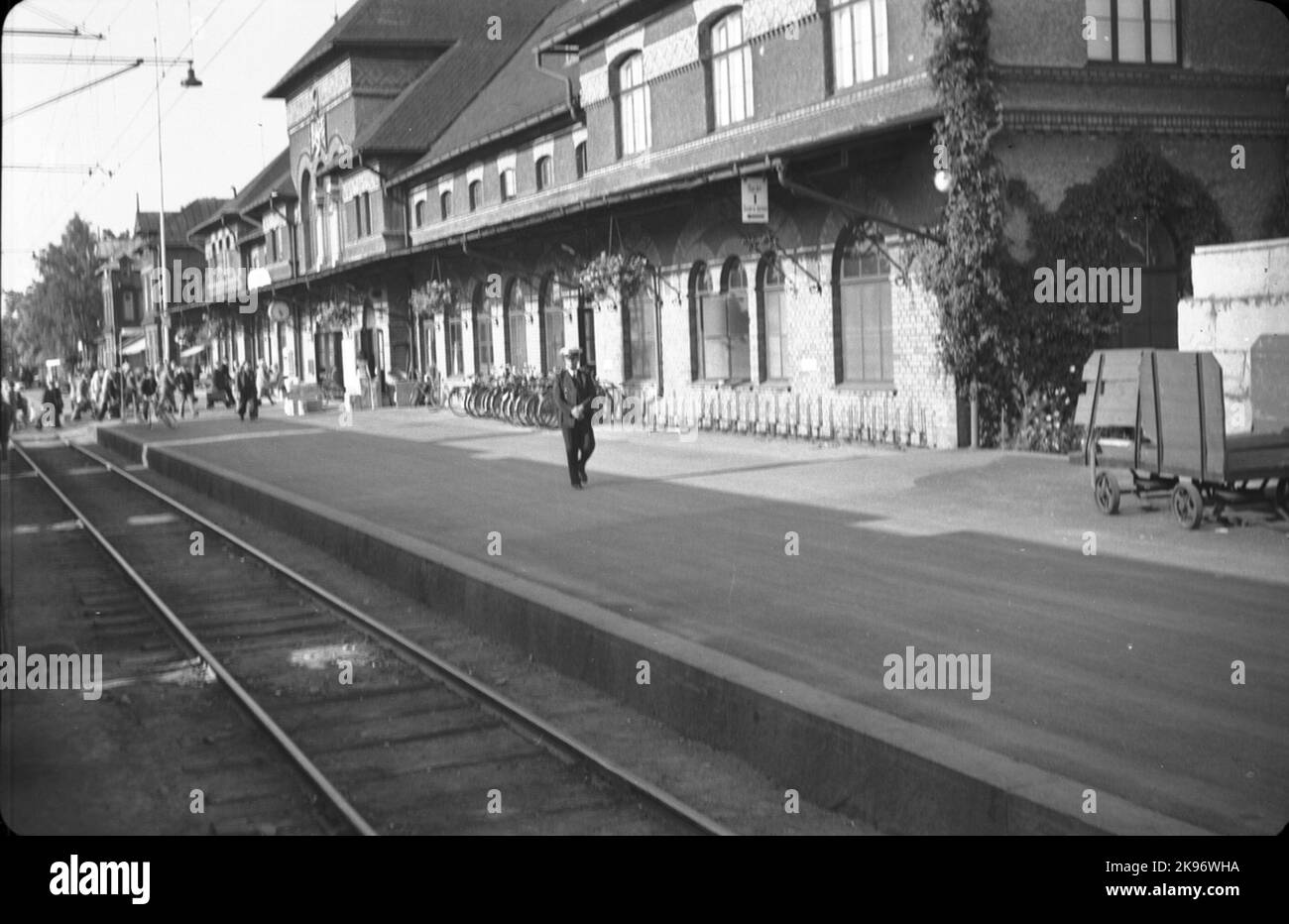 Bahnhof Krylbo. 1970-06-01 der Name wurde in Avesta Central geändert ...
