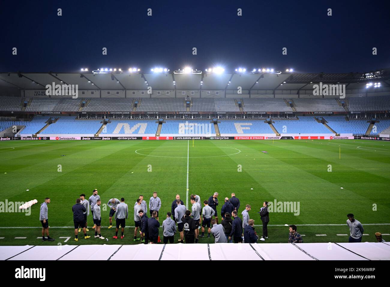 Malmo, Schweden, 26/10/2022, Abbildung zeigt ein Training des ...