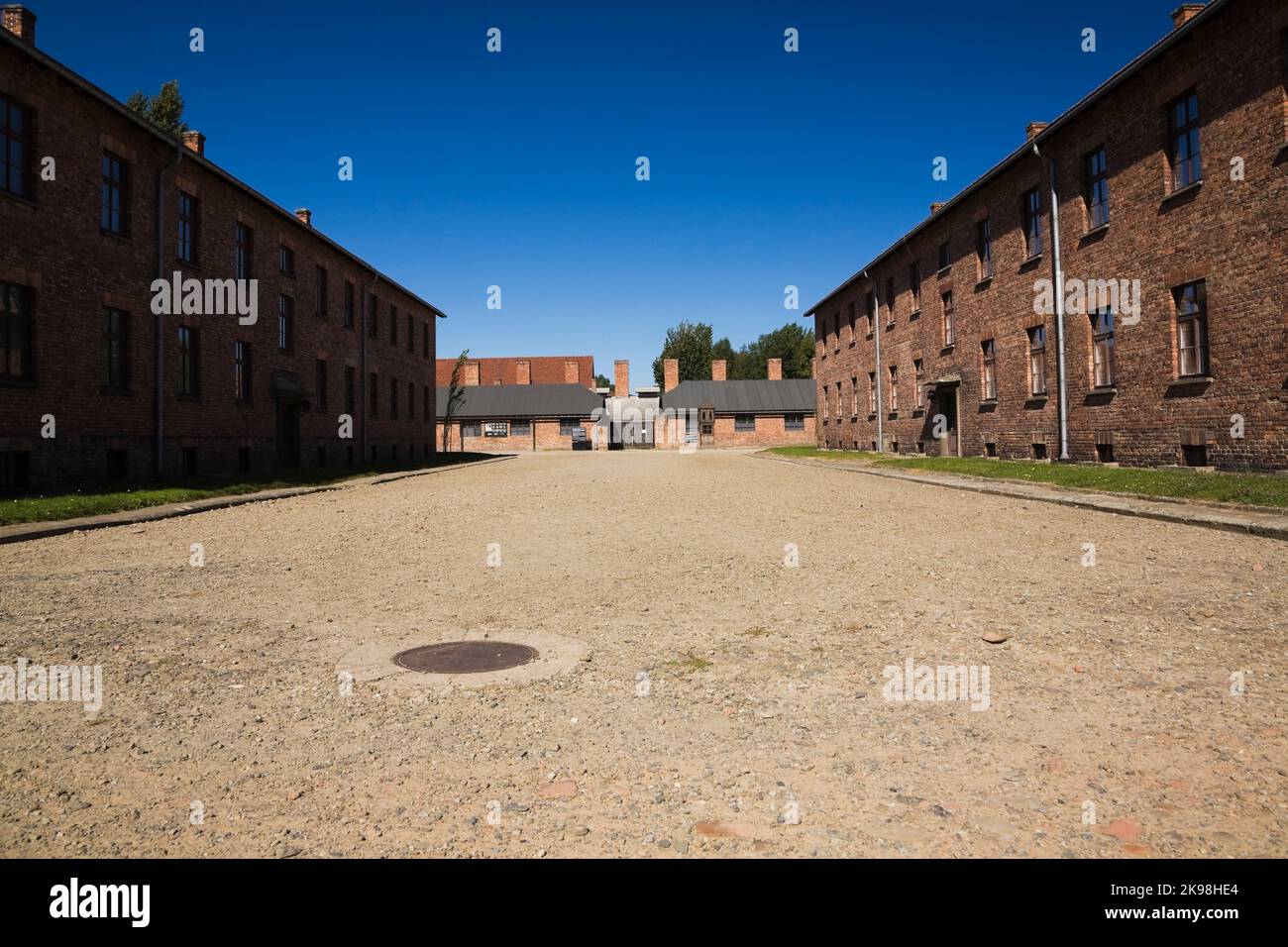 Ehemaliges nazi deutsches konzentrationslager auschwitz i -Fotos und ...