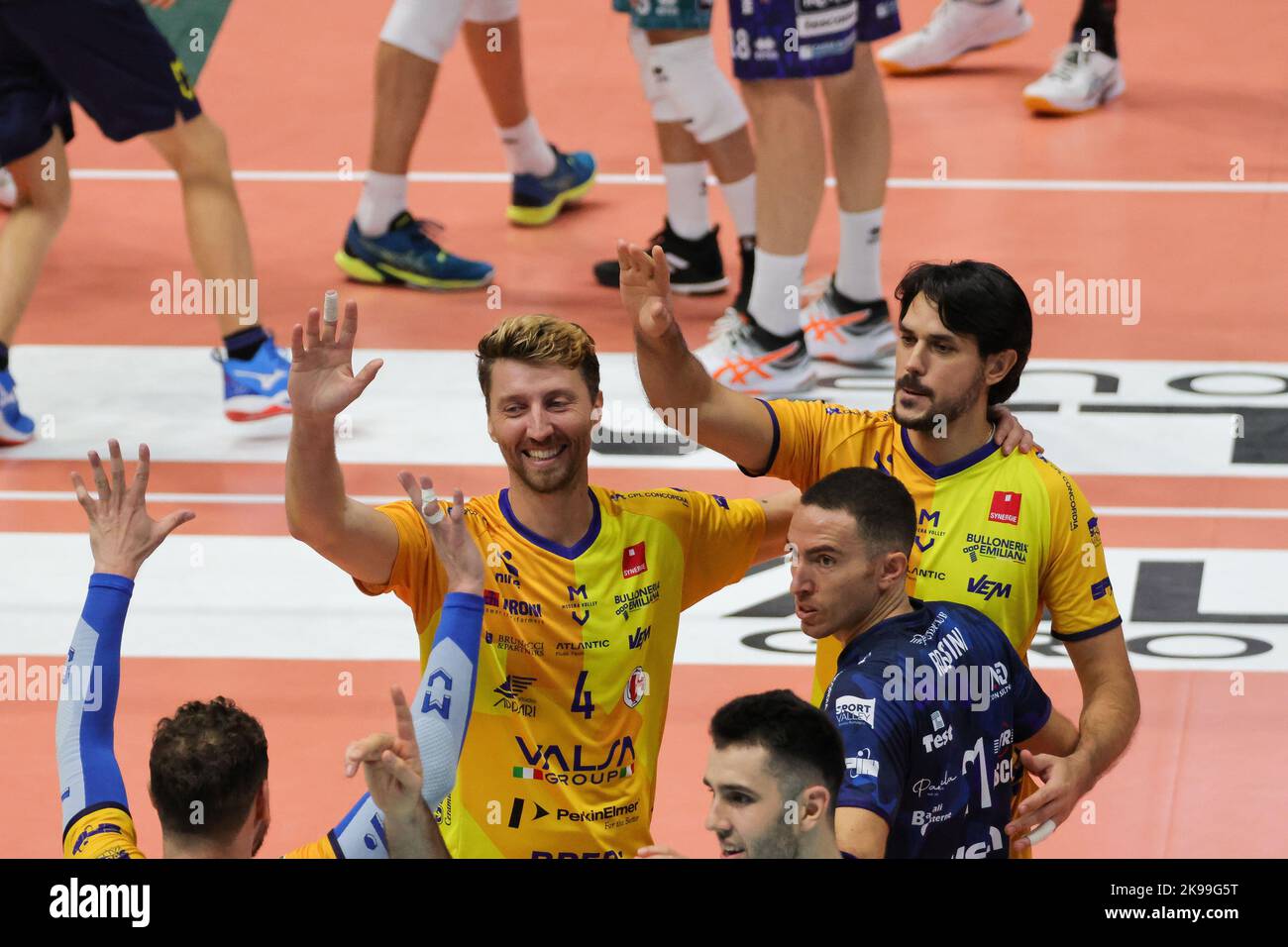 PalaPanini, Modena, Italien, 26. Oktober 2022, Nicolas Marechal, Dragan ...