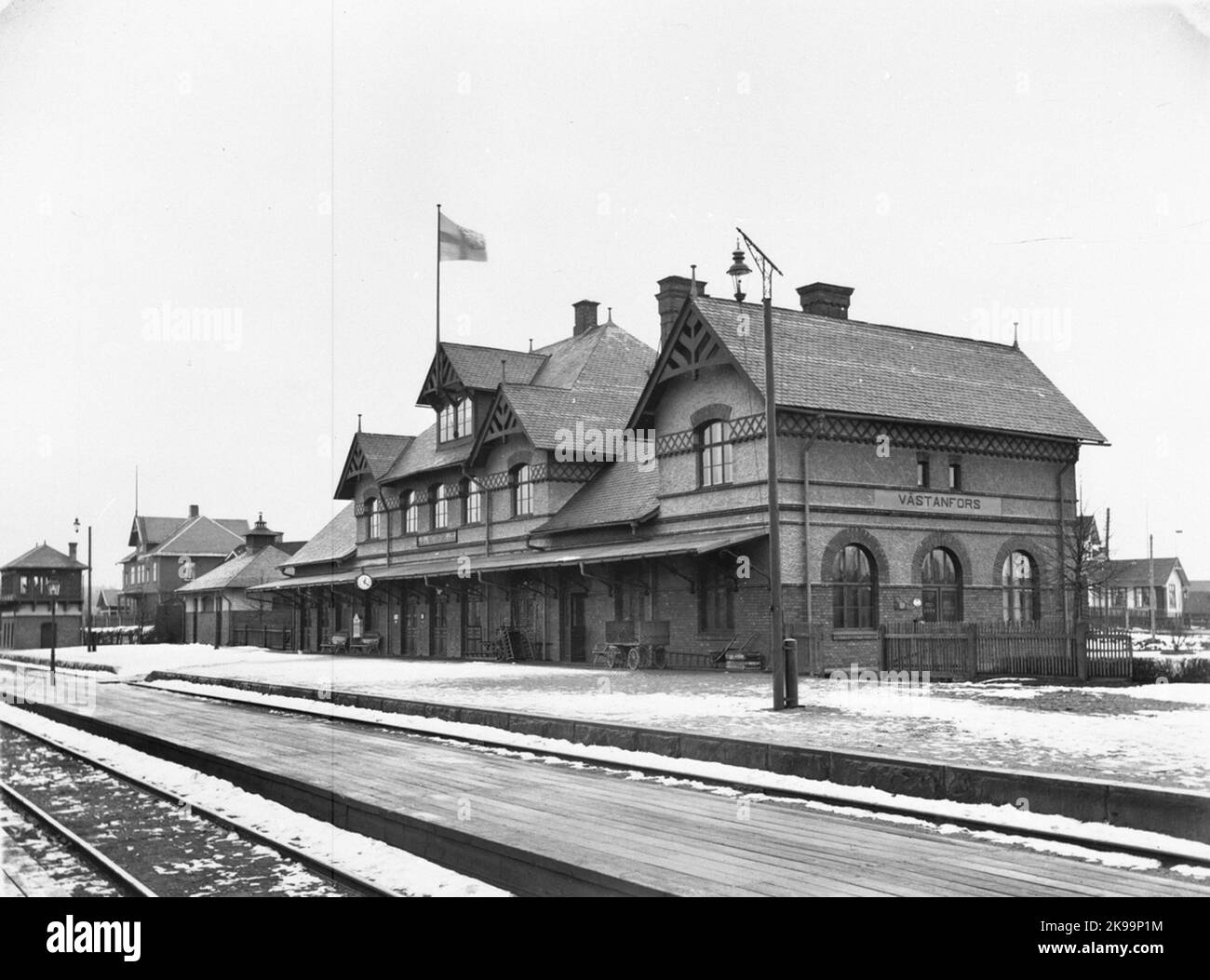 Der Name wurde 1947 in Fagersta Central geändert. Der Bahnhof wurde ...