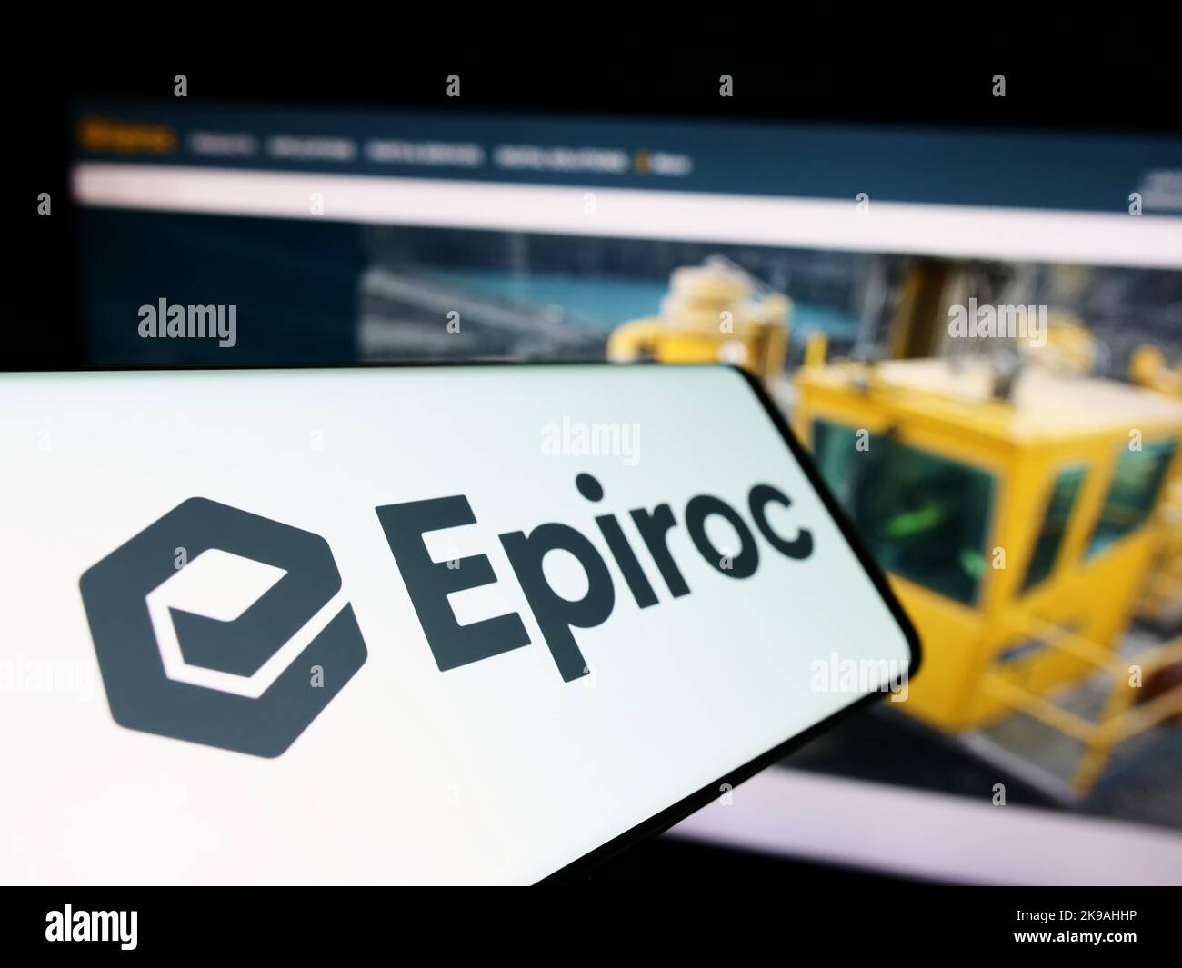 Logo epiroc -Fotos und -Bildmaterial in hoher Auflösung – Alamy