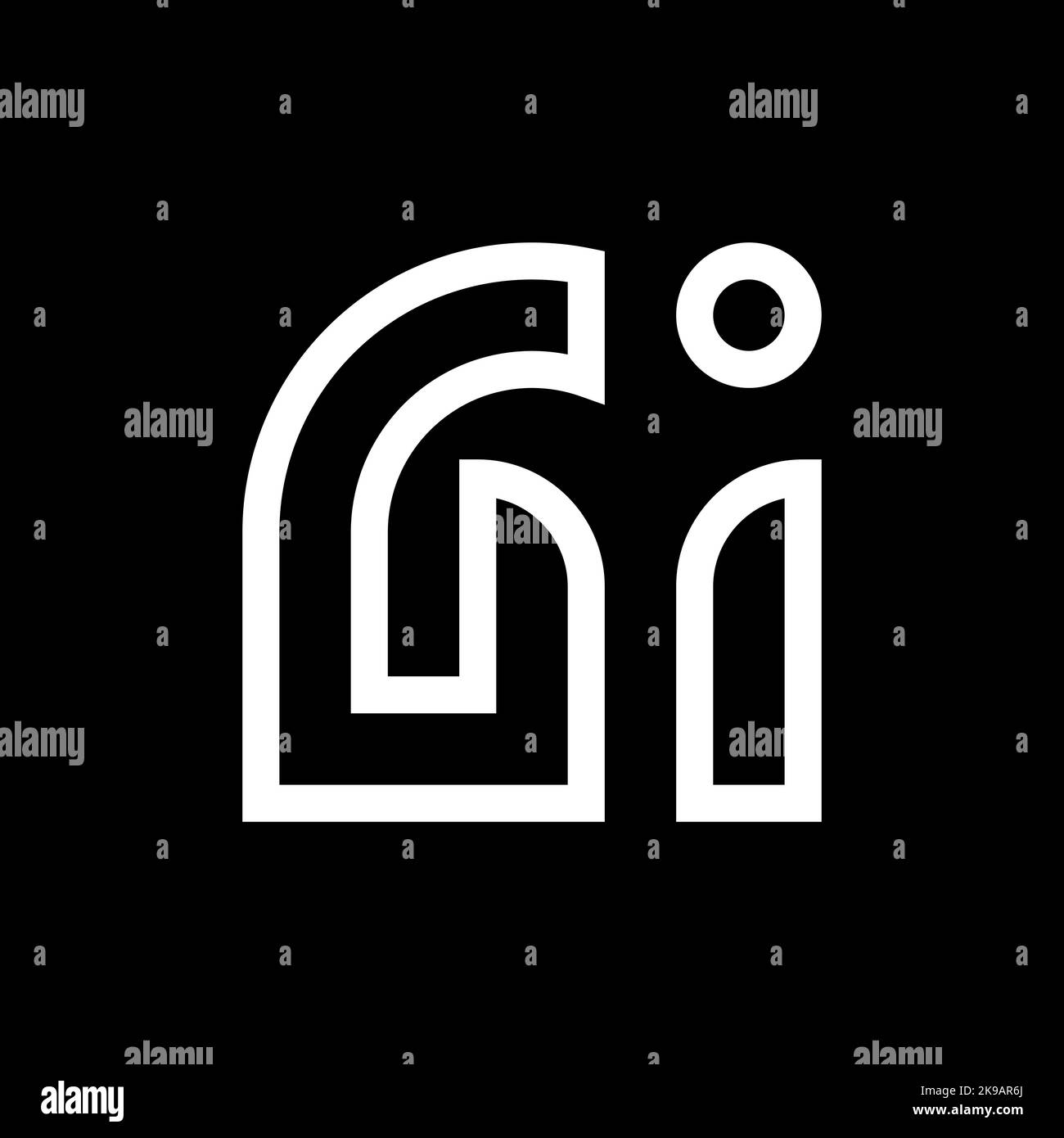 Gi logo Stock-Vektorgrafiken kaufen - Alamy