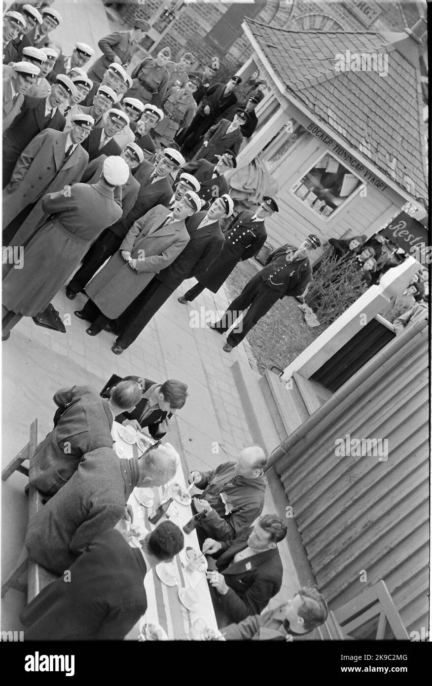 Norwegische Kriegsgefangene, nach der Kapitulation Deutschlands aus dem ...