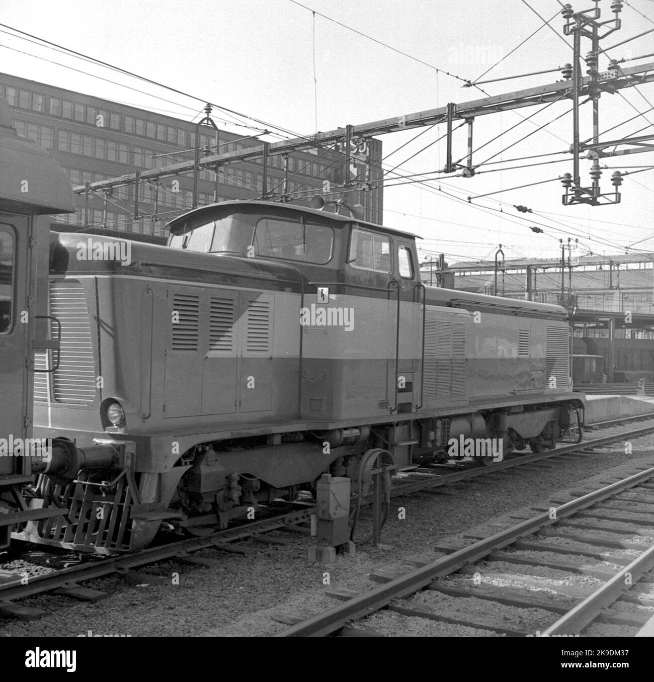 Dieselpneumatische Lokomotive Stockholm Nynäs Railway SNJ T6 in ...