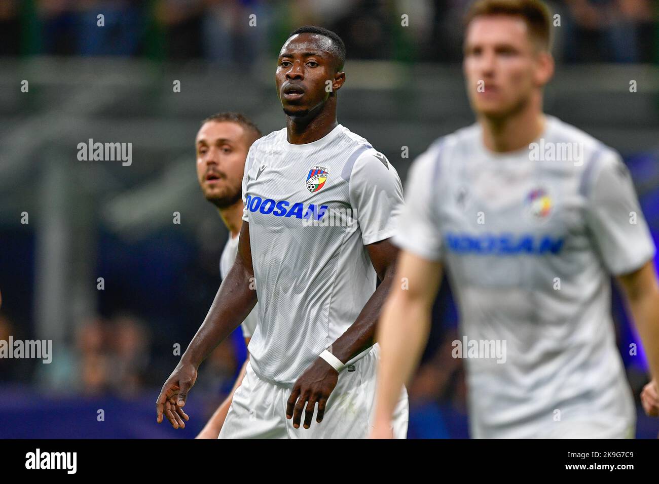 Mailand, Italien. 26., Oktober 2022. Mohamed Tijani (3) von Viktoria ...