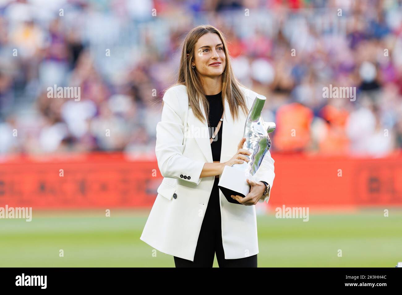 BARCELONA - 28. AUGUST: Alexia Putellas wurde vor dem LaLiga-Spiel ...