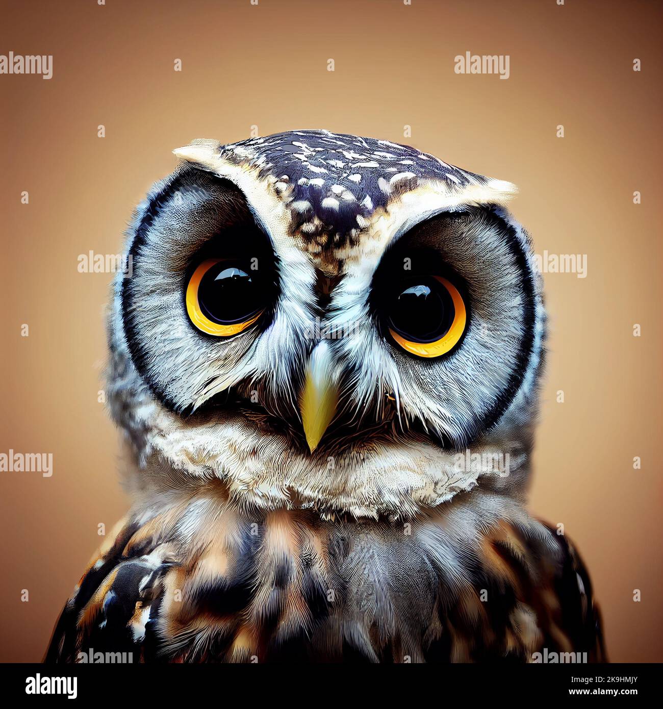 Eule kopf skizze schwarz weiss -Fotos und -Bildmaterial in hoher ...