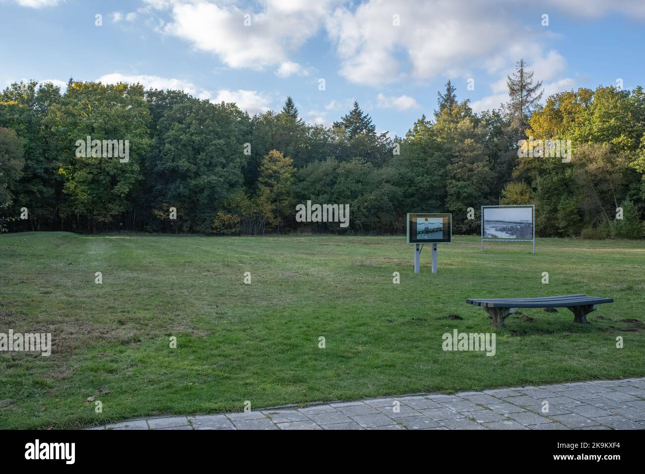 Zwiggelte, Niederlande - 18. Oktober 2022: Westerbork war ein Nazi ...