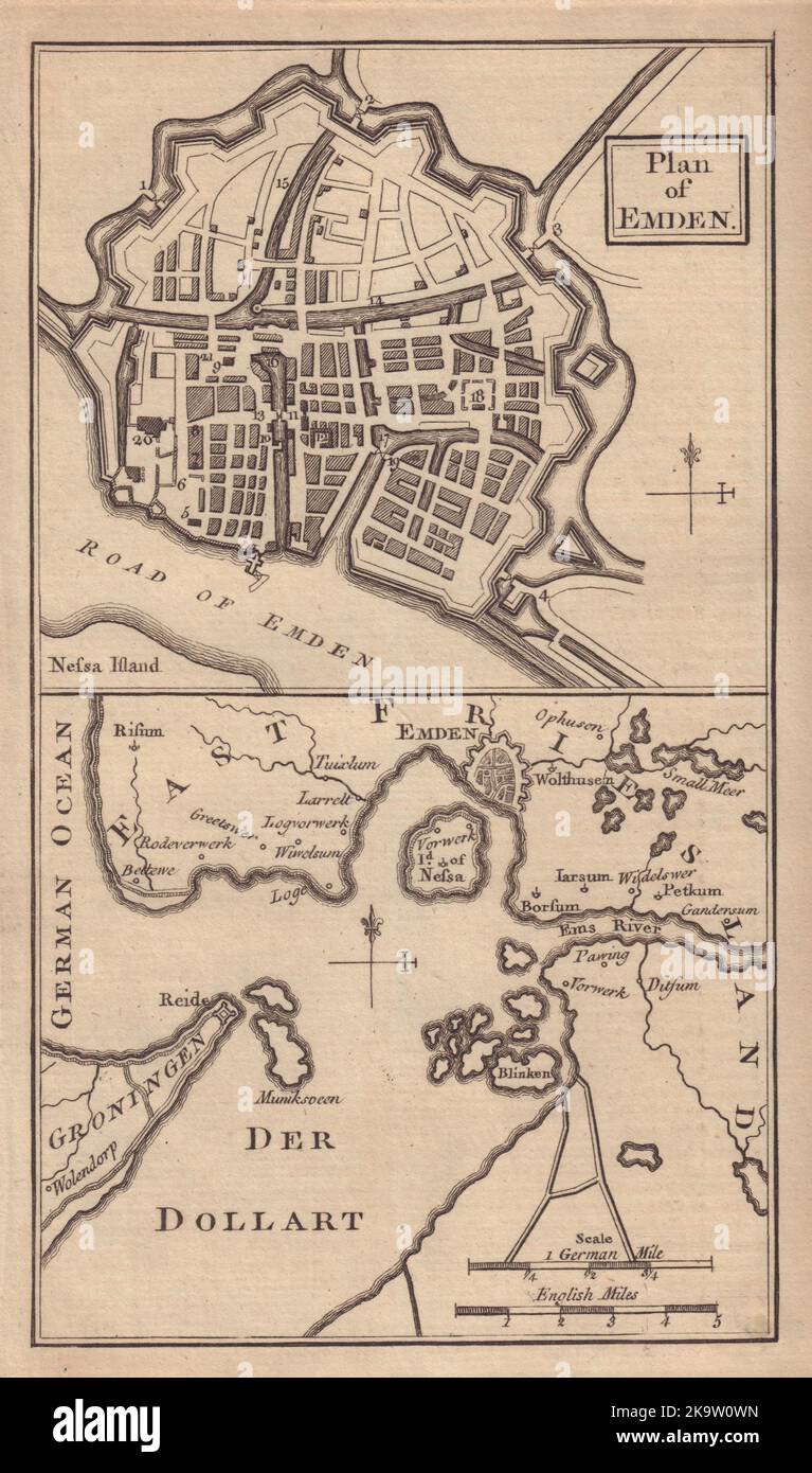 Emden alte karte -Fotos und -Bildmaterial in hoher Auflösung – Alamy