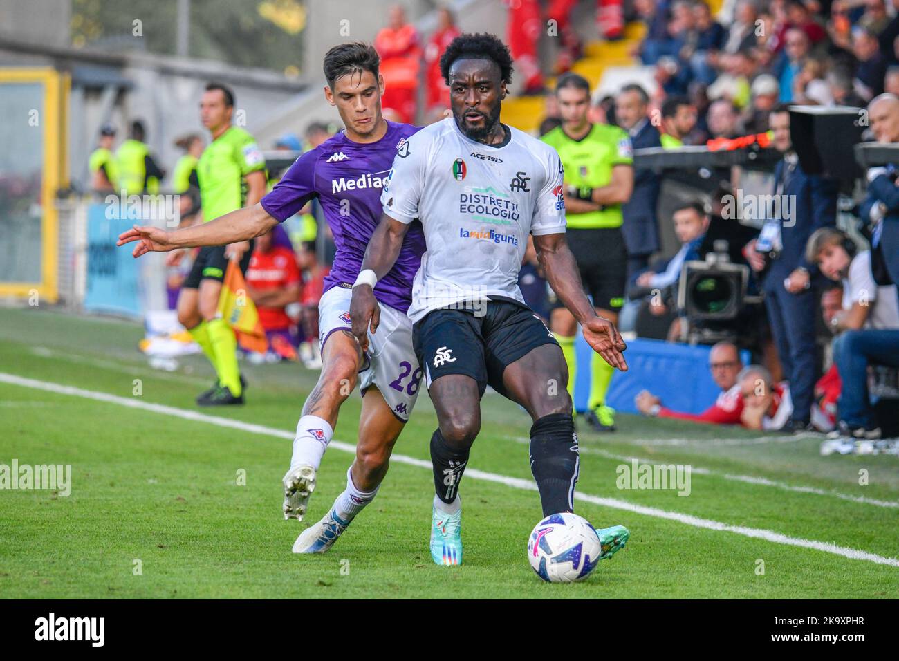 Alberto Picco Stadion, La Spezia, Italien, 30. Oktober 2022, Spezias M ...