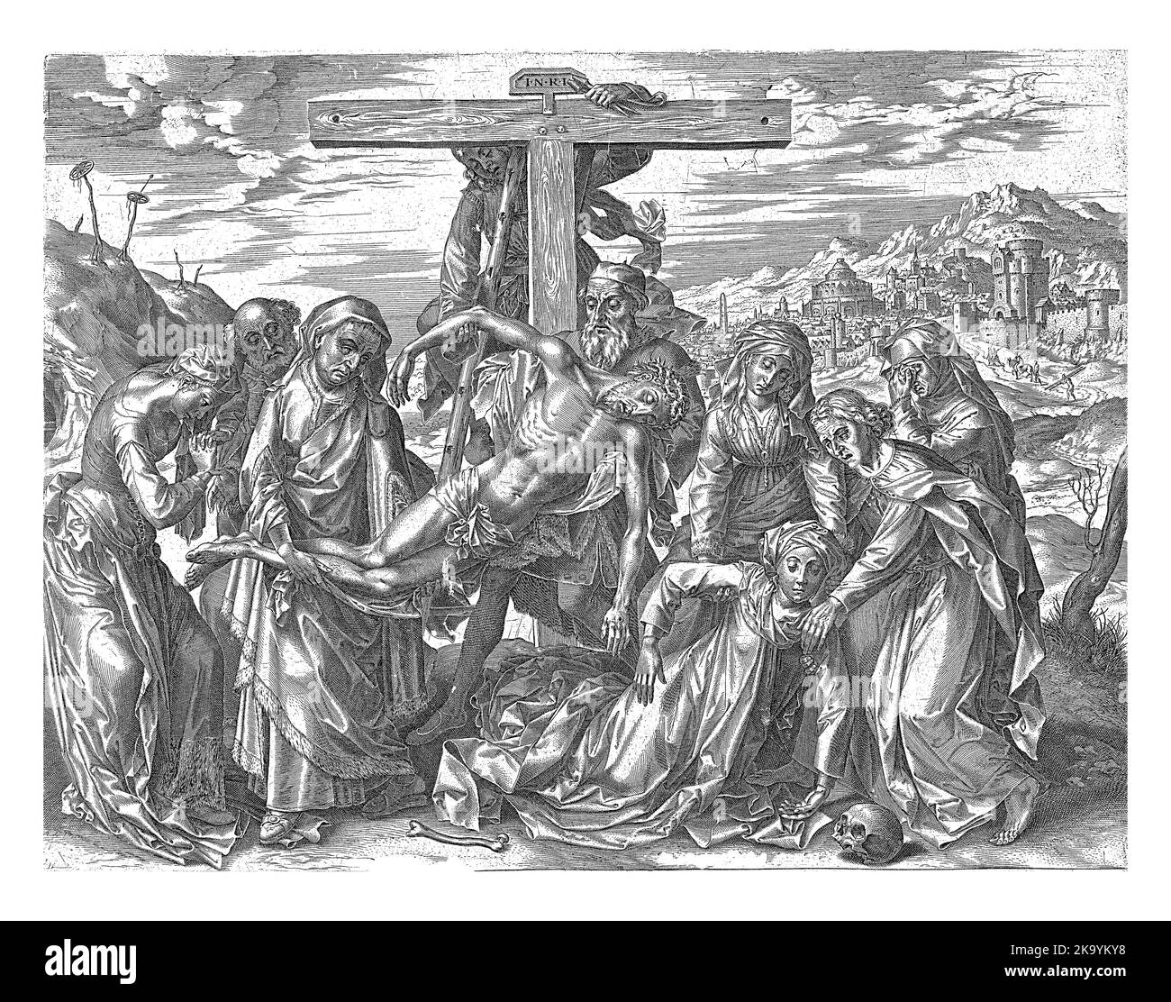 Der leichnam jesu wird vom kreuz abgenommen Ausgeschnittene Stockfotos und -bilder - Alamy