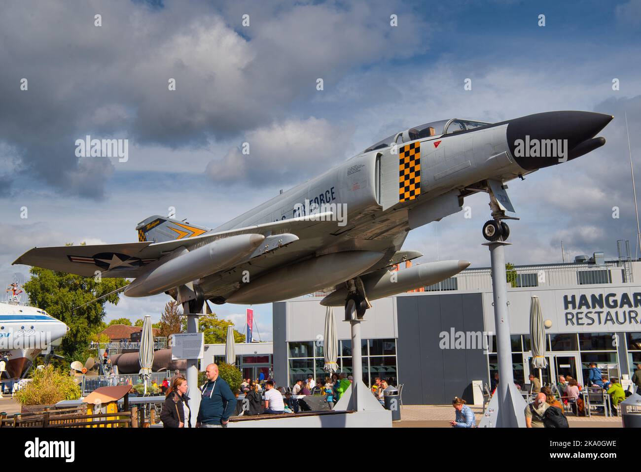 SPEYER, DEUTSCHLAND - OKTOBER 2022: McDonnell Douglas F-4 Phantom II 2 ...