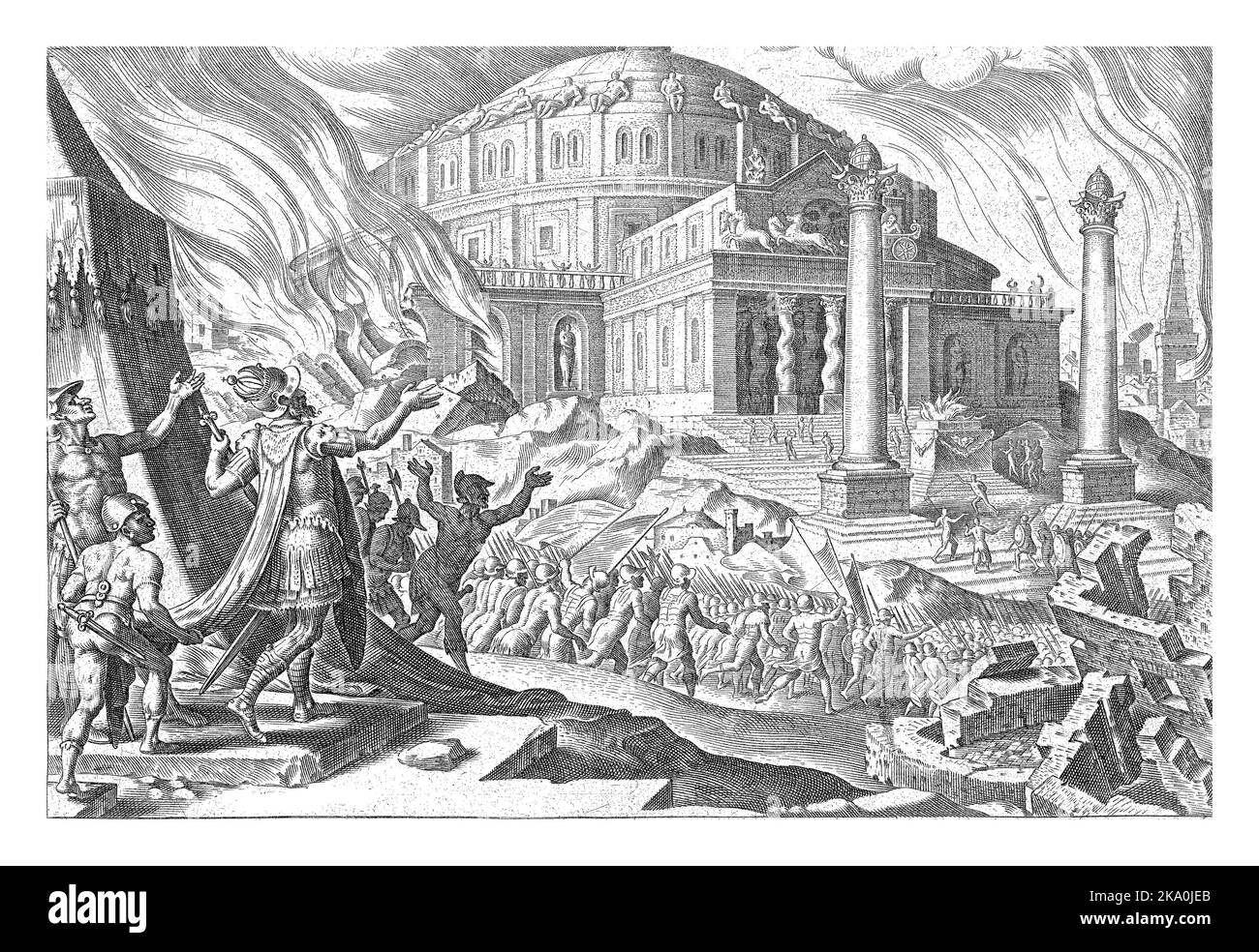 Destruction of jerusalem temple Ausgeschnittene Stockfotos und -bilder ...