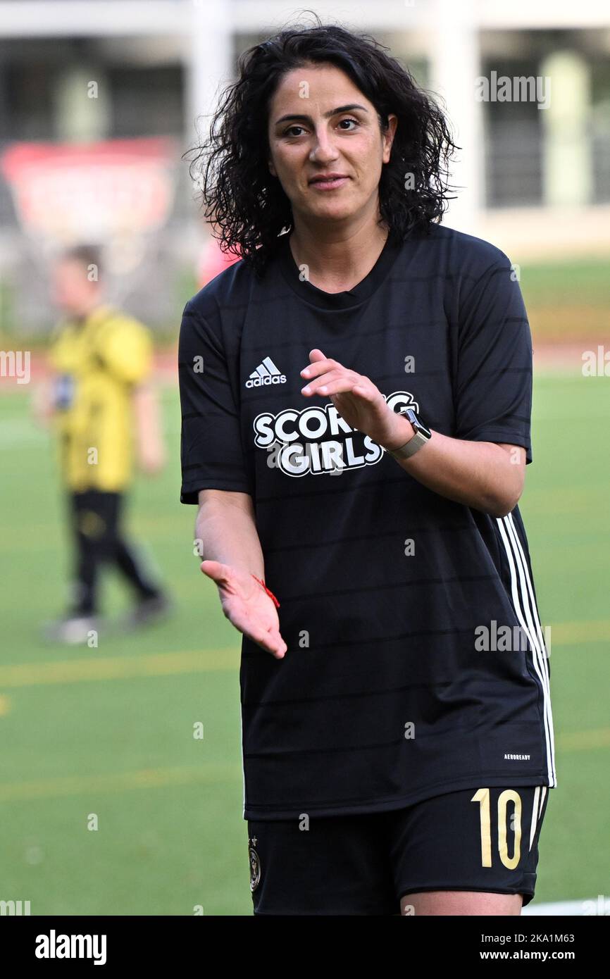 Köln, Deutschland. 26. Oktober 2022. Tugba Tekkal vom Projekt Scoring ...