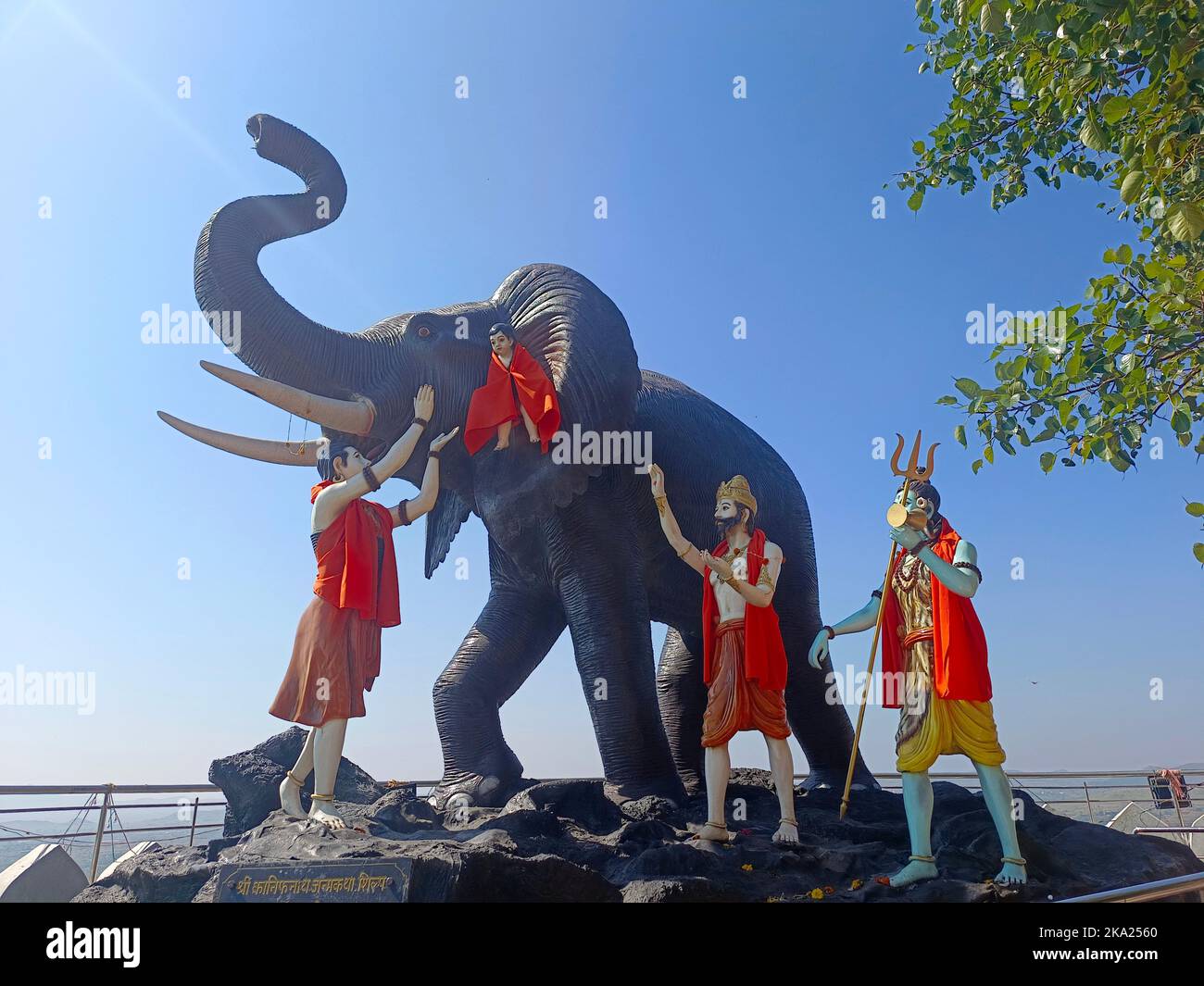 30. Oktober 2022, Pune, Indien, Kanifnath Tempel in der Nähe von Saswad ... 30. Oktober 2022, Pune, Indien, Kanifnath Tempel in der Nähe von Saswad ...