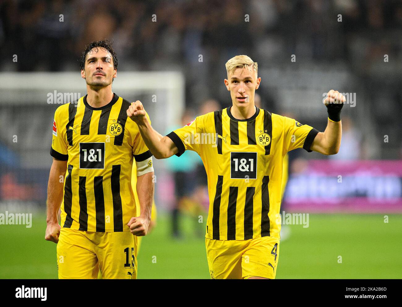 Von links nach rechts Mats HUMMELS (DO), Nico SCHLOTTERBECK (DO) Fußball 1. Bundesliga, Spieltag ...
