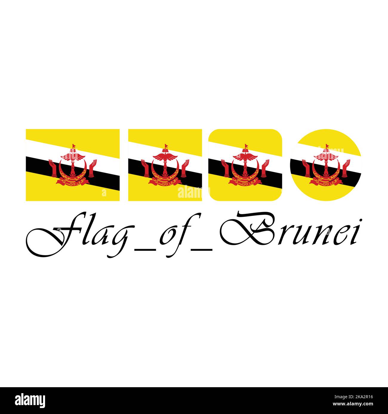 Brunei uganda flagge Stock-Vektorgrafiken kaufen - Alamy