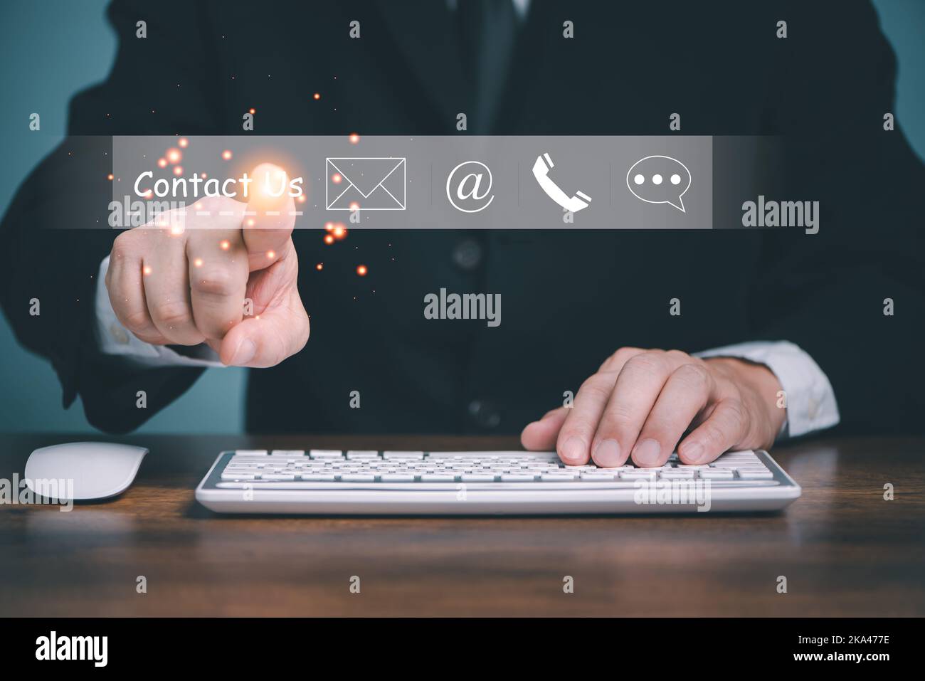 Contact us using email -Fotos und -Bildmaterial in hoher Auflösung – Alamy