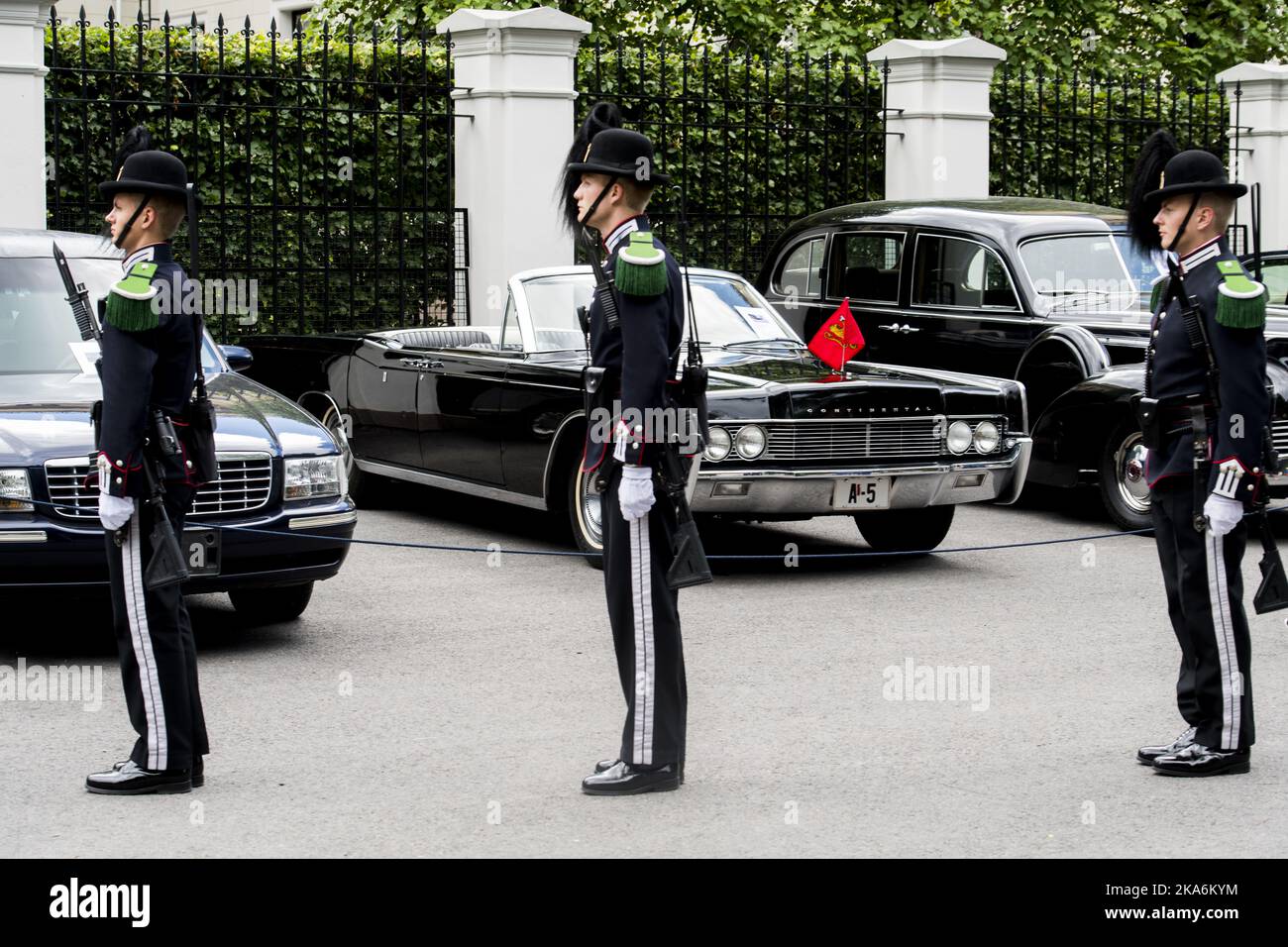 Oslo, Norwegen 20160713. HM the King's Car A-5 (ein Lincoln Continental ...