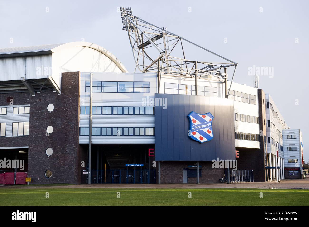 Heerenveen, Niederlande 20170114. Abe Lenstra Stadion in Heerenveen vor ...