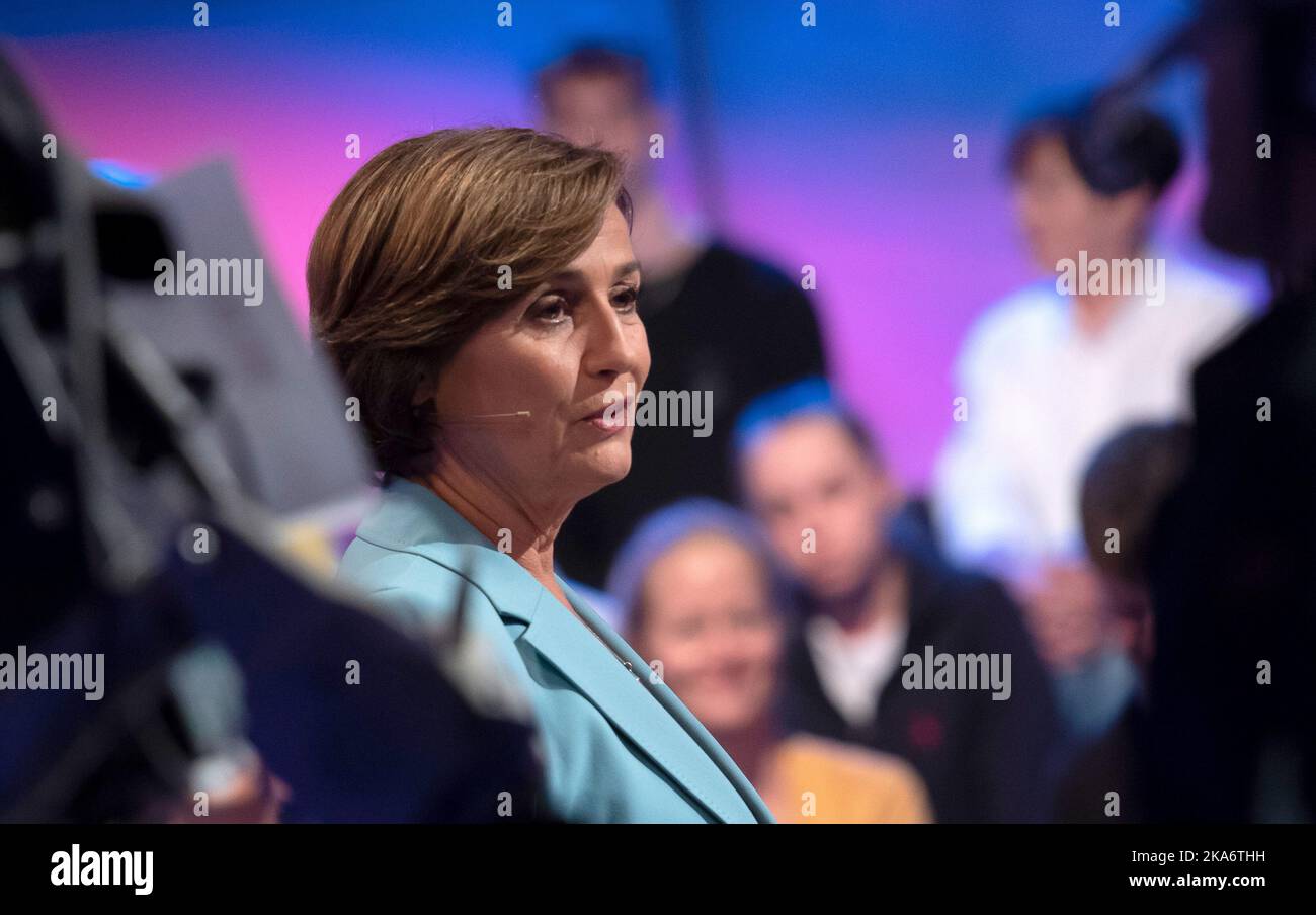 Berlin, Deutschland. 13. September 2022. Moderatorin Sandra ...