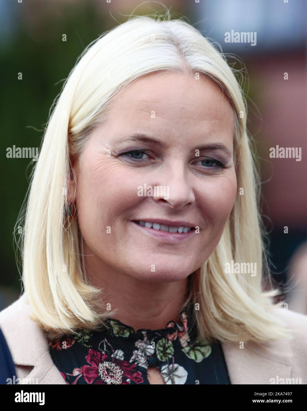HOLMESTRAND, Norwegen 20180904. Kronprinzessin Mette-Marit (im Bild ...