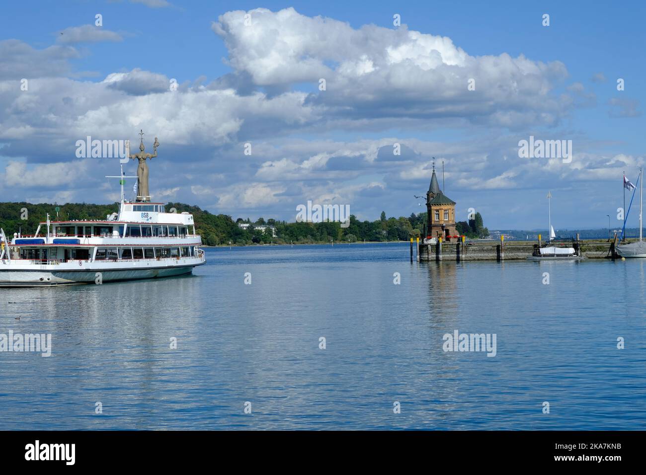Bodensee, Bodensee Unterer Bodensee & Oberer Bodensee. Ein großer ...