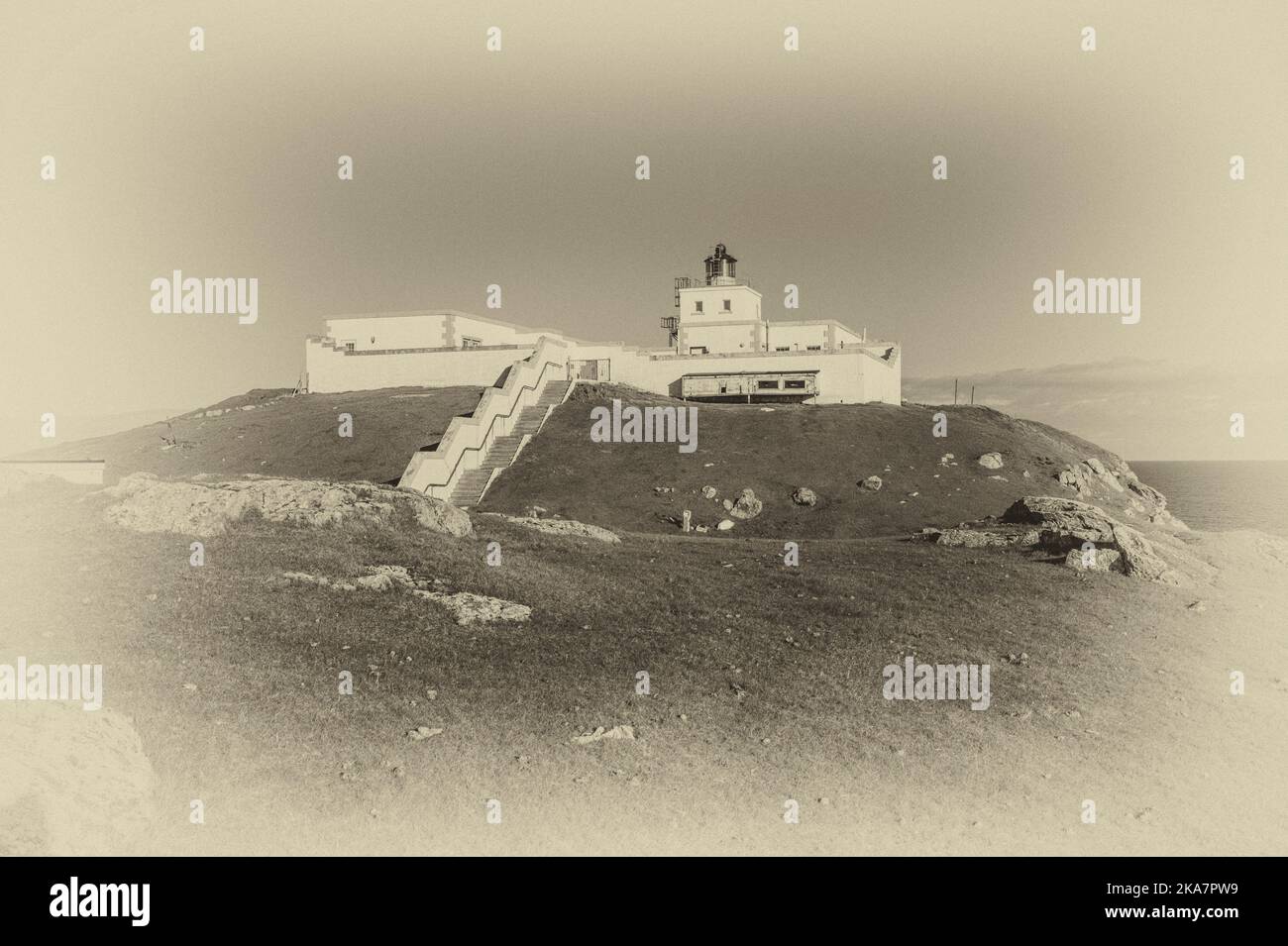Historischer leuchtturm von strathy point -Fotos und -Bildmaterial in ...