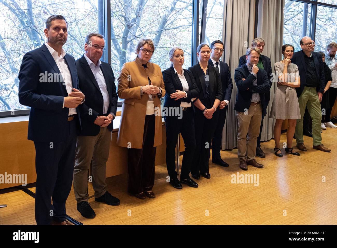 01. November 2022, Niedersachsen, Hannover: Die designierten ...