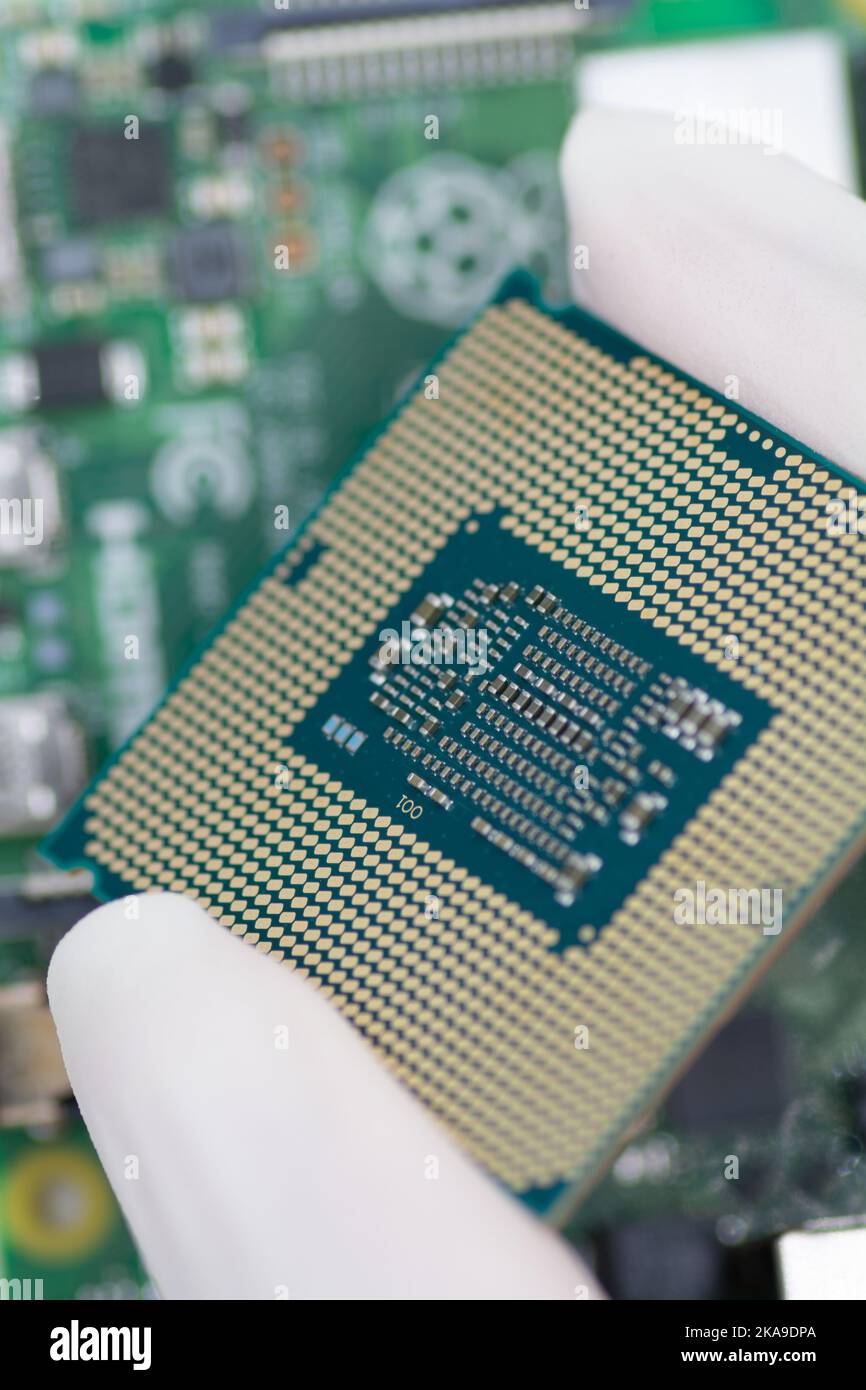 Silizium wafer herstellung -Fotos und -Bildmaterial in hoher Auflösung ...