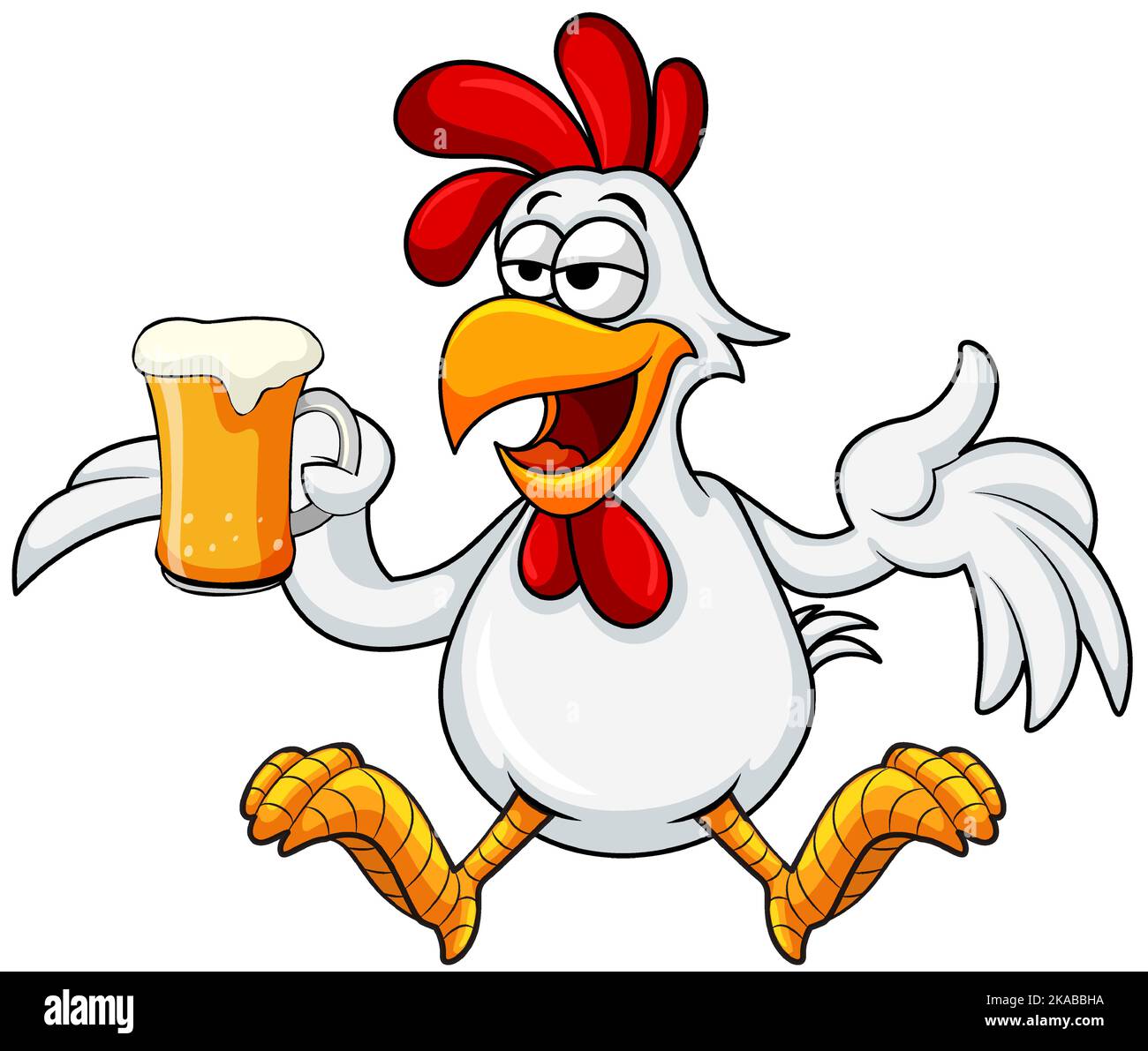 Cartoon rooster -Fotos und -Bildmaterial in hoher Auflösung – Alamy