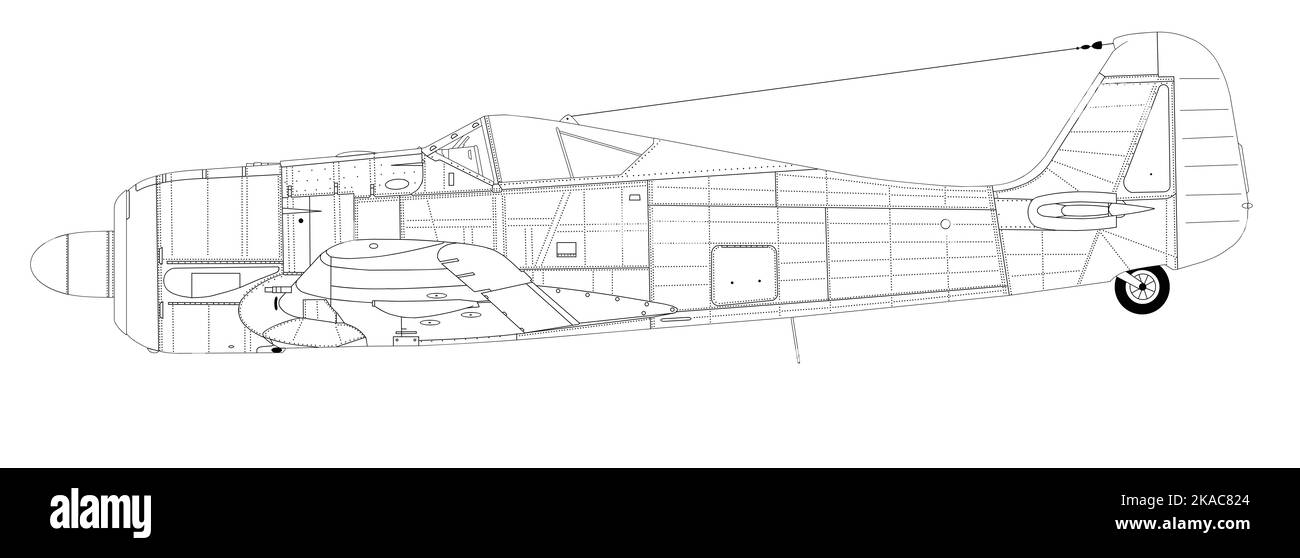 Focke wulf fw 190 wurger -Fotos und -Bildmaterial in hoher Auflösung ...