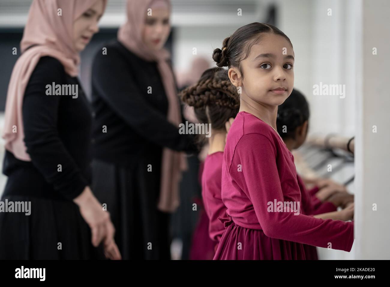 London, Großbritannien. 2.. November 2022. Weltballetttag: Muslimische ...