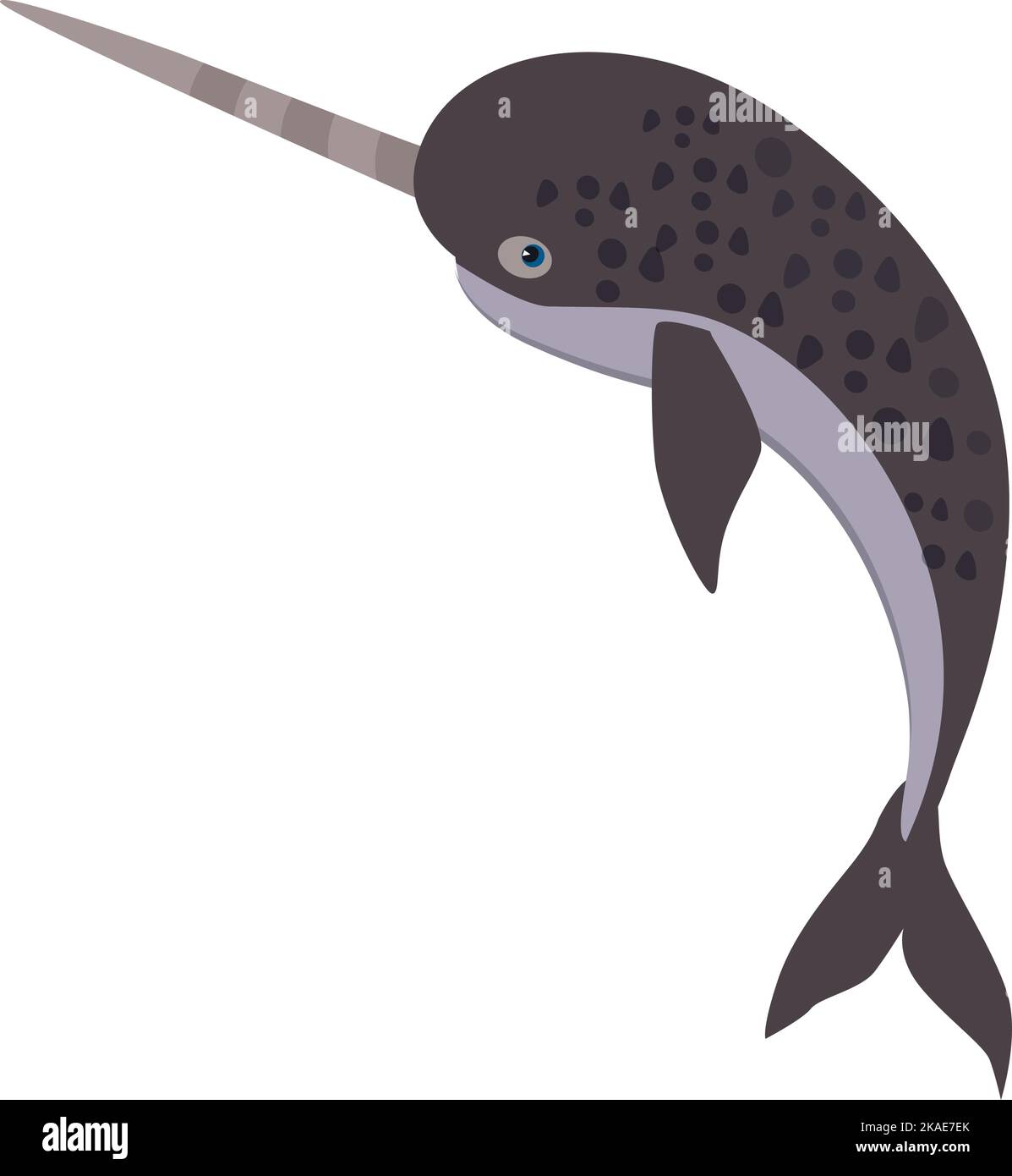 Narwal vektor symbol -Fotos und -Bildmaterial in hoher Auflösung – Alamy