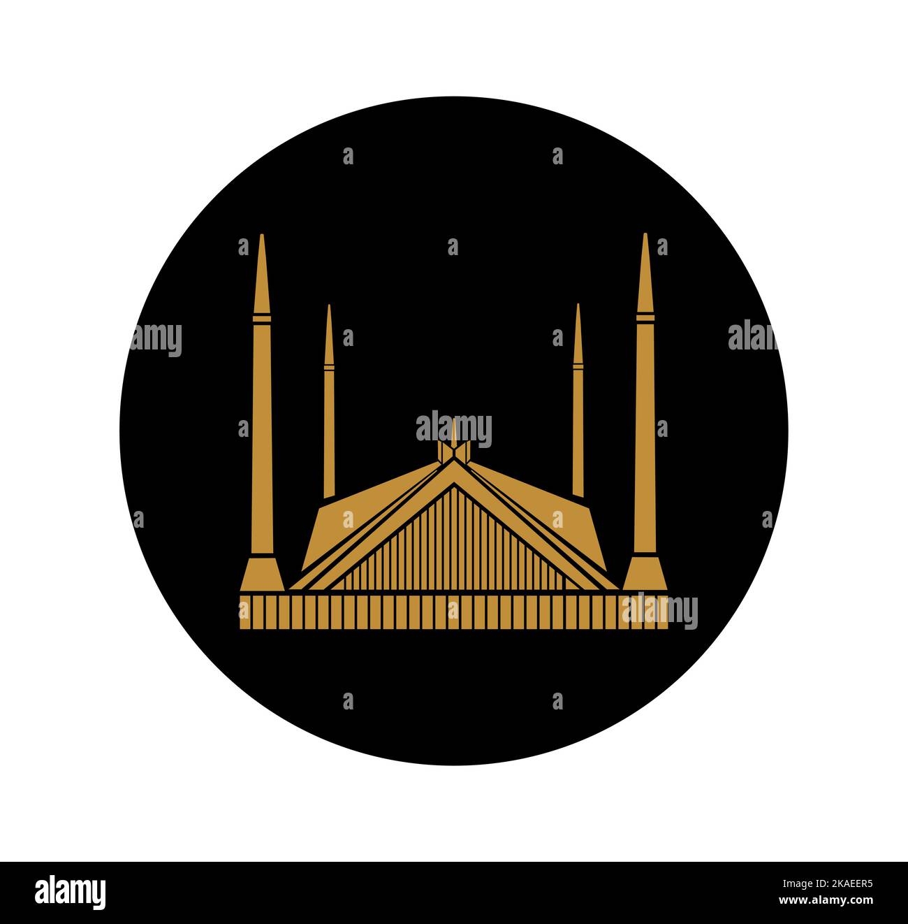 Moderne masjid Stock-Vektorgrafiken kaufen - Alamy