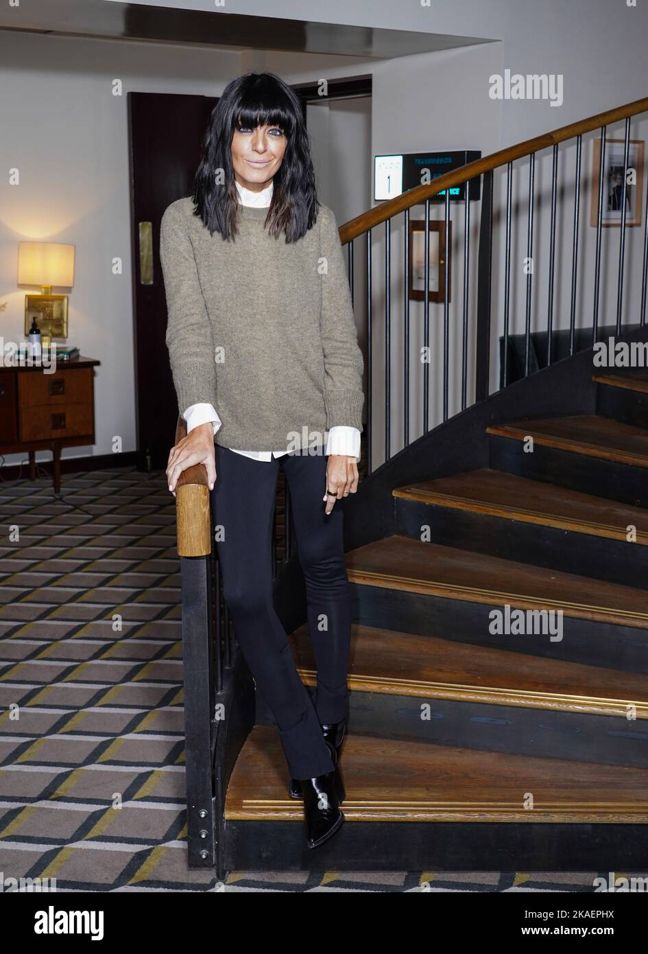 Claudia Winkleman kommt zu einer Vorführung der Verräter im White City ...