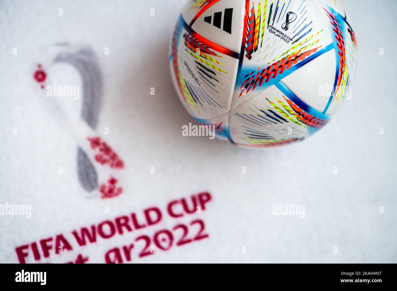 PARIS, FRANKREICH, 30. OKTOBER 2022: FIFA Fußball-Weltmeisterschaft ...